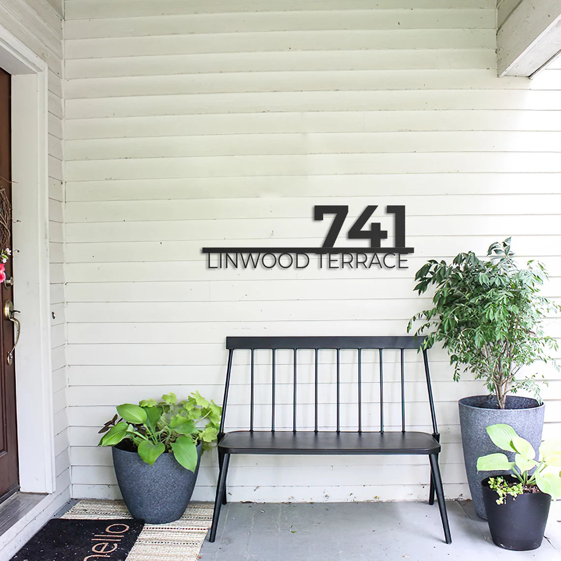 Metal Door Sign . Style 3 – Usigna