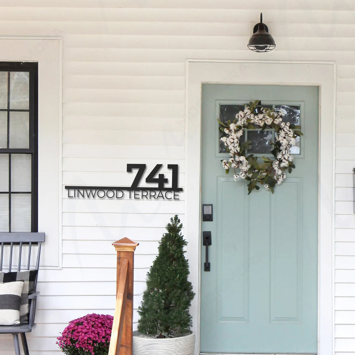 Metal Door Sign . Style 3 – Usigna